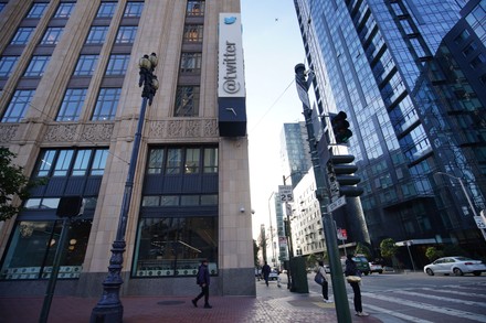 Headquarters Twitter Seen San Francisco Twitter Editorial Stock Photo ...