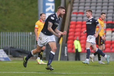 Ryan Sweeney Dundee Celebrates After Scoring Editorial Stock Photo ...