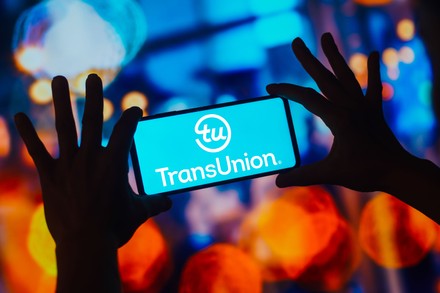 This Photo Illustration Transunion Logo Displayed Editorial Stock Photo ...
