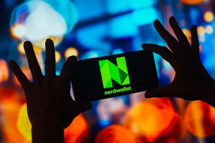 This Photo Illustration Nerdwallet Logo Displayed Editorial Stock Photo ...