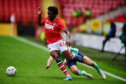 Goal Celebrations Jayden Stockley Charlton Athletic Editorial Stock ...