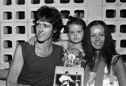 Donovan Daughter Astrella Celeste Wife Linda Editorial Stock Photo ...