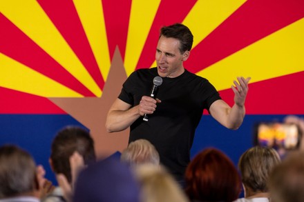 Us Senator Josh Hawley Delivers Speech Editorial Stock Photo - Stock ...