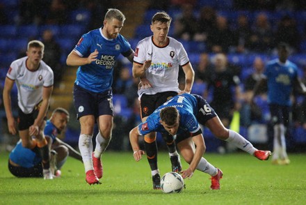 Harrison Burrows Peterborough United Battles Ball Editorial Stock Photo ...