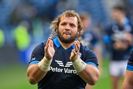 Scotlands Pierre Schoeman After Final Whistle Editorial Stock Photo ...