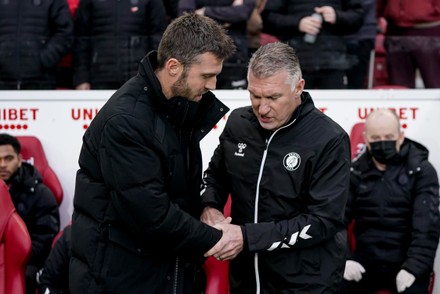Bristol City Manager Nigel Pearson Middlesbrough Editorial Stock Photo ...