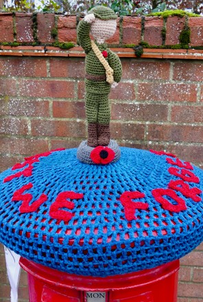 Anonymous Crafter Has Created Tribute Post Editorial Stock Photo ...