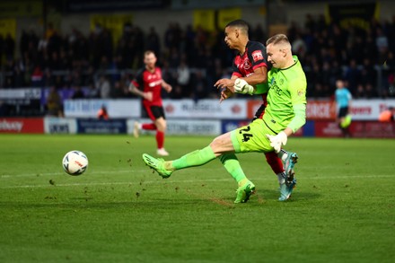 Needham Market Goalkeeper Marcus Garnham 1 Editorial Stock Photo ...