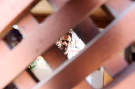 Palestinian Saeed Saeed 35 Stands His Editorial Stock Photo - Stock ...