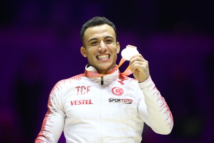 Adem Asil Turkey Celebrates On Podium Editorial Stock Photo - Stock ...