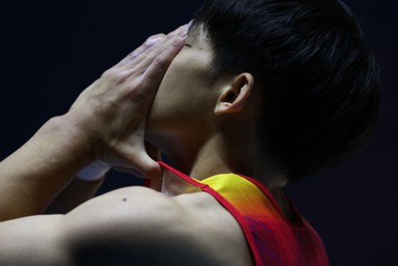 Carlos Edriel Yulo Philippines Reacts After Editorial Stock Photo ...