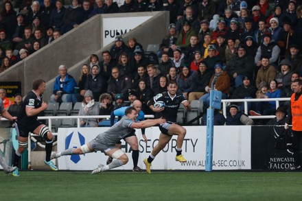 Ben Stevenson Newcastle Falcons Has Clear Editorial Stock Photo - Stock ...