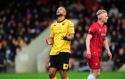Danny Waldron Alvechurch Comes Close Scoring Editorial Stock Photo ...