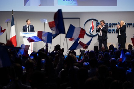 French Farright Party Rassemblement National Rn Editorial Stock Photo ...
