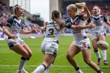 Try Celebration Francesca Goldthorp England Women Editorial Stock Photo ...
