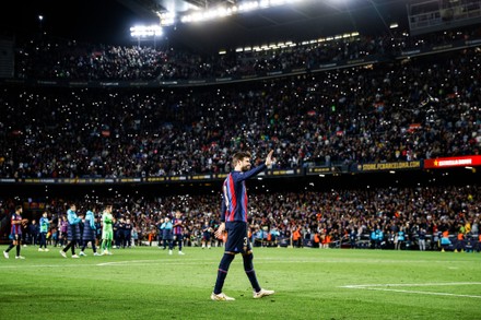03 Gerard Pique Fc Barcelona Farewell Editorial Stock Photo - Stock ...