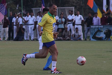Brazil Legend Cafu Yellow Jersey Friendly Editorial Stock Photo - Stock ...