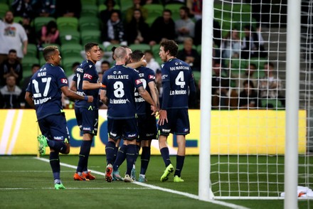 Melbourne Victory Fans Seen Holding Their Editorial Stock Photo - Stock Image | Shutterstock