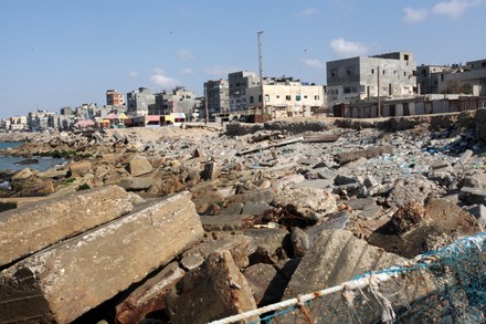 General View Show Gaza Seaport Amidst Editorial Stock Photo - Stock ...