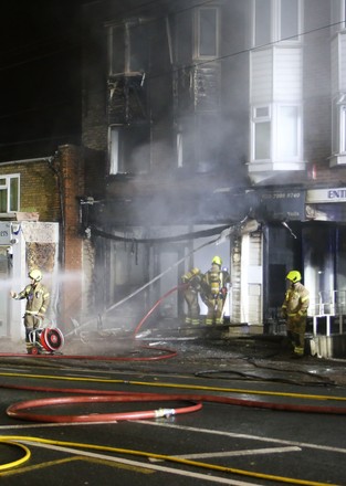 Loughton Hair Salon Has Been Destroyed Editorial Stock Photo - Stock ...