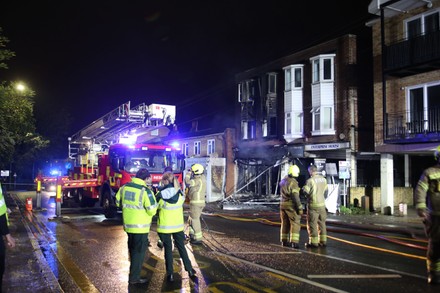 Loughton Hair Salon Has Been Destroyed Editorial Stock Photo - Stock ...