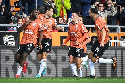 Gedeon Kalulu Lorient Kylian Mbappe Psg Editorial Stock Photo - Stock ...