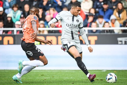 Gedeon Kalulu Lorient Kylian Mbappe Psg Editorial Stock Photo - Stock ...