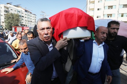 Palestinian Leader Fatah Movement Ahmed Helles Editorial Stock Photo ...