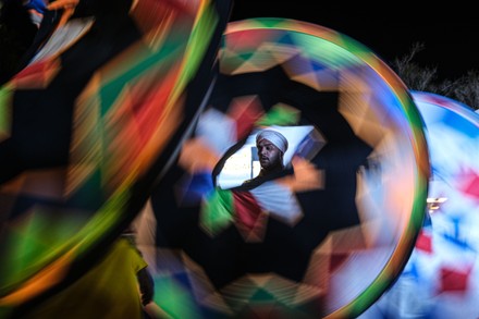 Egyptian Tradional Dancers Perform Tanoura Dance Editorial Stock Photo ...