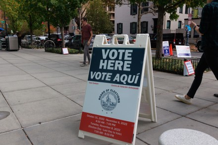 People Attend Inperson Early Voting West Editorial Stock Photo - Stock ...