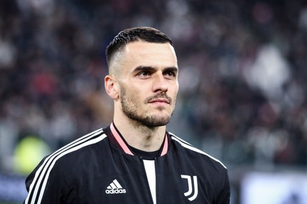 Juventus Midfielder Filip Kostic 17 Pose Editorial Stock Photo - Stock ...