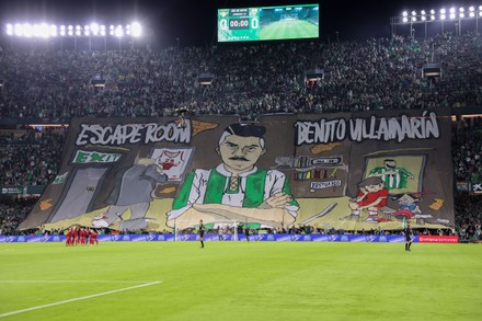 Tifo Real Betis Animation Stands During Editorial Stock Photo - Stock ...