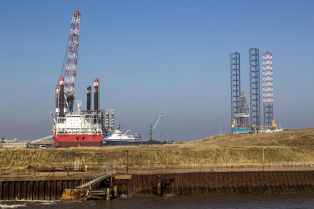 Industrial Port Activity Outer Harbour Great Editorial Stock Photo ...
