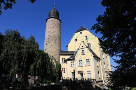 Eisfeld Castle Eisfeld Hildburghausen County Thuringia Editorial Stock ...
