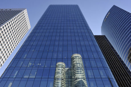 Skyscrapers Tour Coeur Defense Reflected Glass Editorial Stock Photo ...