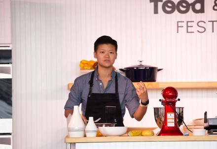 American Celebrity Chef Jo Chan Demostrates Editorial Stock Photo ...
