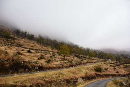 View Zabarwan Mountain During Cold Weather Editorial Stock Photo ...