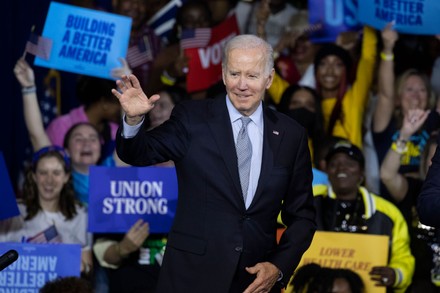 Us President Joe Biden C Takes Editorial Stock Photo - Stock Image ...