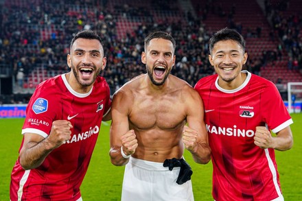 Alkmaar Peer Koopmeiners Az Alkmaar During Editorial Stock Photo ...