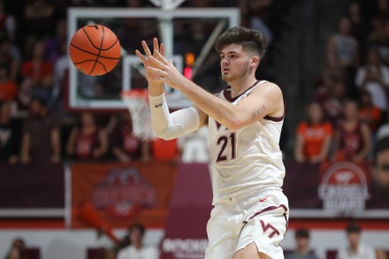 Virginia Tech Hokies Forward Grant Basile Editorial Stock Photo - Stock ...