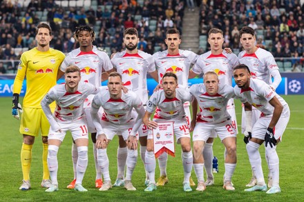 Players Rb Leipzig Pose Group Photo Editorial Stock Photo - Stock Image ...