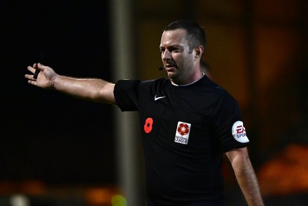 Referee Rob Massey Ellis During National Editorial Stock Photo - Stock ...