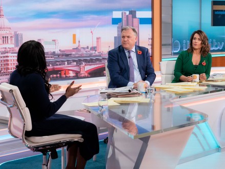 Esther Krakue Ed Balls Susanna Reid Editorial Stock Photo - Stock Image ...