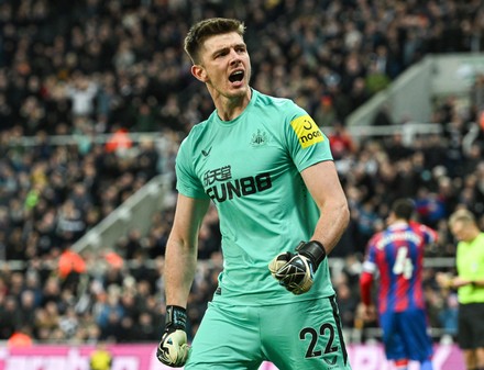 Nick Pope Goalkeeper Newcastle United Celebrates Editorial Stock Photo ...