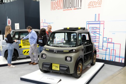 Ami Buggy Electric Minicar Editorial Stock Photo - Stock Image ...