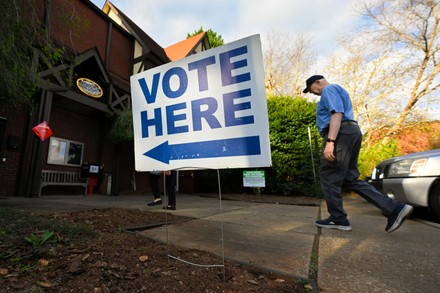 Voter Arrives Precinct Cast Ballot On Editorial Stock Photo - Stock ...
