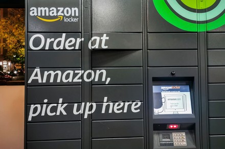 Amazon Pick Locker Washington Dc United Editorial Stock Photo - Stock ...