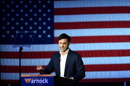 Us Senator Jon Ossoff Speaks During Editorial Stock Photo - Stock Image ...