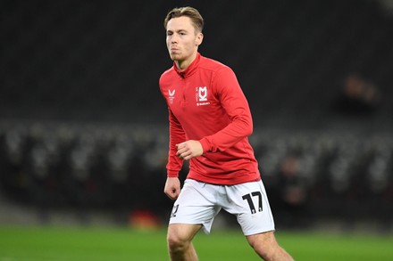 Milton Keynes Dons Midfielder Dan Kemp Editorial Stock Photo - Stock ...