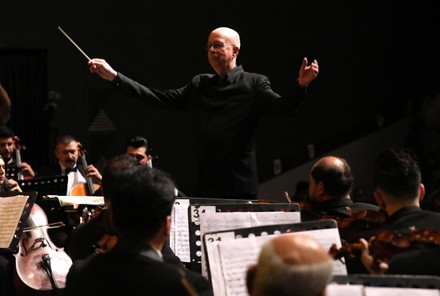 German Conductor Hans Rottmann Performs Piece Editorial Stock Photo ...